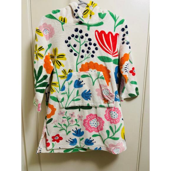 Mini Boden | Swim | Mini Boden White Floral Swim Dress Cover Up ...